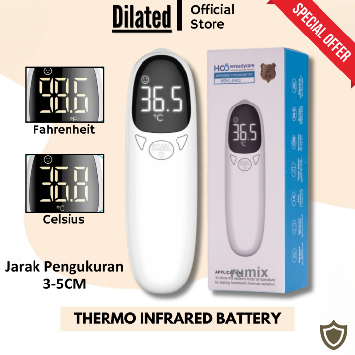 Termometer Infared Digital Tembak / Thermometer Infrared Gun Non ...