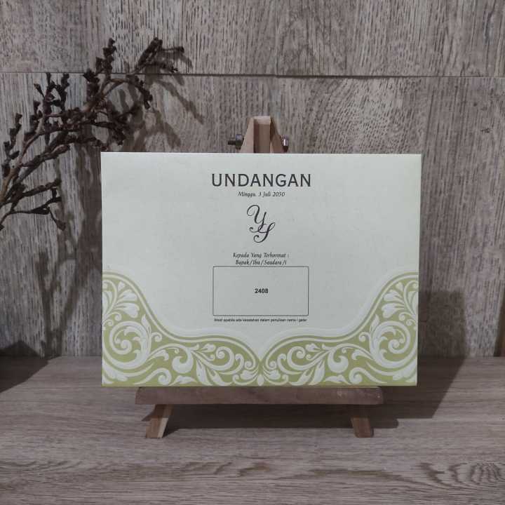 ERBA 2408 Blangko Undangan Kosongan 1 PACK ISI 100 LEMBAR | Lazada Indonesia