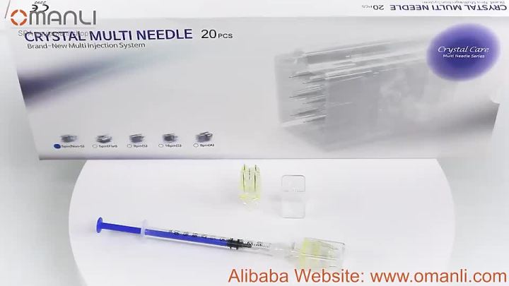 Crystal 5 Pin Multi Mesotpy Cross Linked Hyaluronic Acid Buttock ...