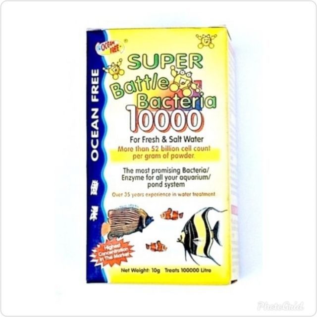 Ocean Free Super Battle Bacteria 10000 For Aquarium | Lazada