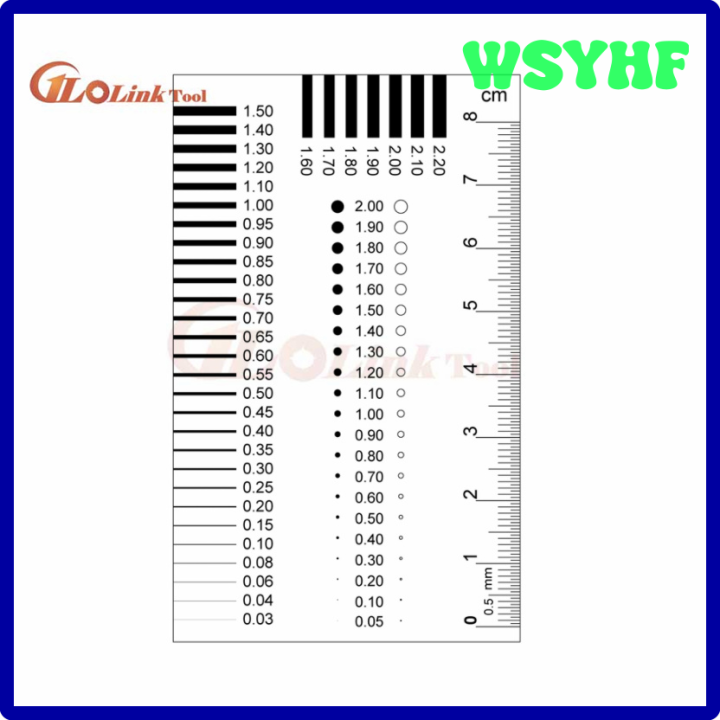 Measuring pass badge gauge stain card dot gauge wire gauge Transparent ...