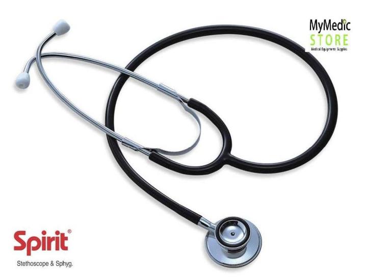 (Original) Spirit CK-A605T Light Weight Adult Dual Head Stethoscope ...