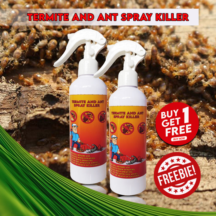 BUY 1 GET 1! Termite and Ant (WITH FREEBIES) Spray Killer (250ml ...