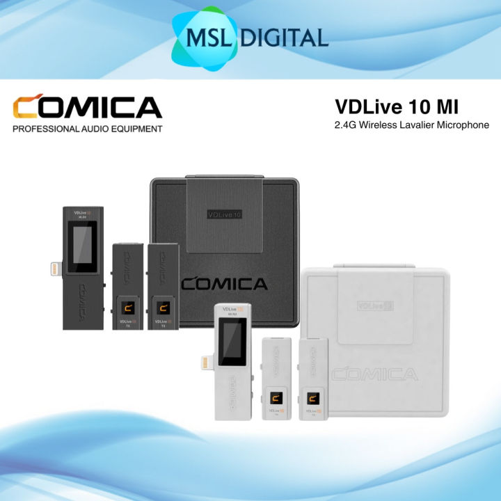 Comica Audio VDLive10 MI Ultracompact 2-Person Digital Wireless ...