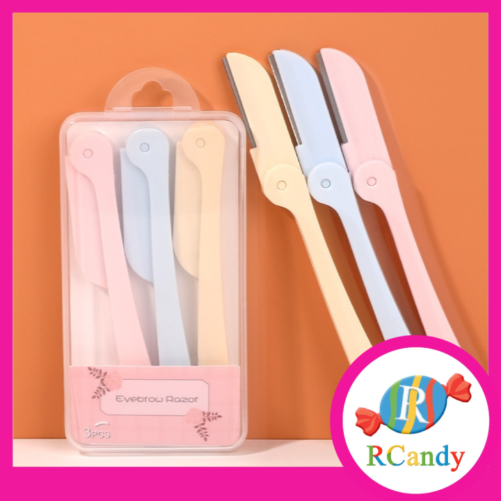 RCandy Pencukur Alis Lipat Premium Isi Ulang / Alat Cukur Alis | Lazada ...