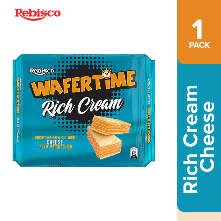 Wafertime Rich Cream Cheese 27g x 10pcs | Lazada PH