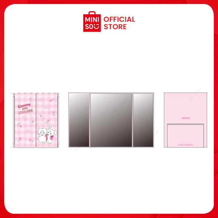 MINISO MIKKO Collection Trifold Mirror | Lazada PH