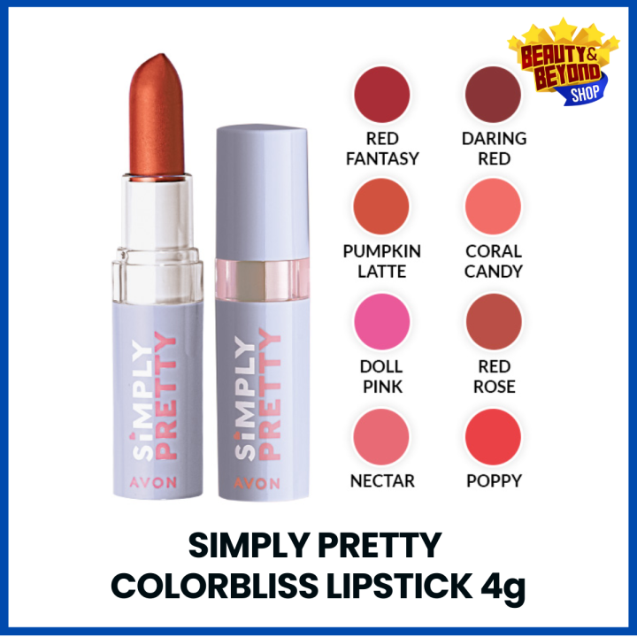 AVON Simply Pretty Colorbliss Lipstick 4g | Lazada PH