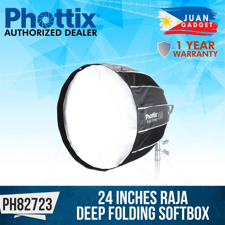 Phottix PH82723 Raja Deep Parabolic Quick Folding Softbox with Grid ...
