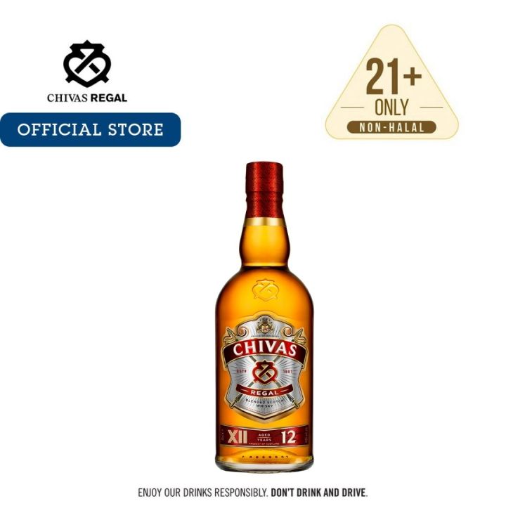 Chivas Regal 12 Years Old Blended Scotch Whisky (700ml) | Lazada