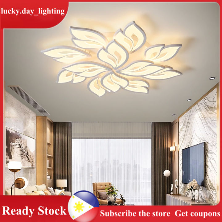 Modern Design LED Chandelier Ceiling Light Tricolor Sala for Living ...