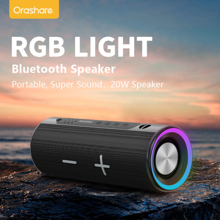 Orashare BS04 Wireless Bluetooth Speaker Sound Box TWS Stereo Speaker ...