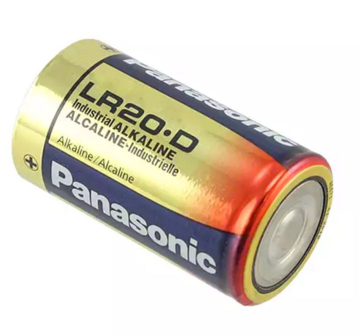 Original LR20D large alkaline battery A98L-0031-0005 LR20 D Panasonic ...