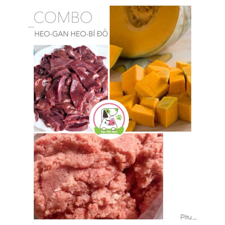 COMBO HEO-GAN HEO-BÍ ĐỎ (PATE TỰ NẤU SIÊU TIẾT KIỆM) | Lazada.vn