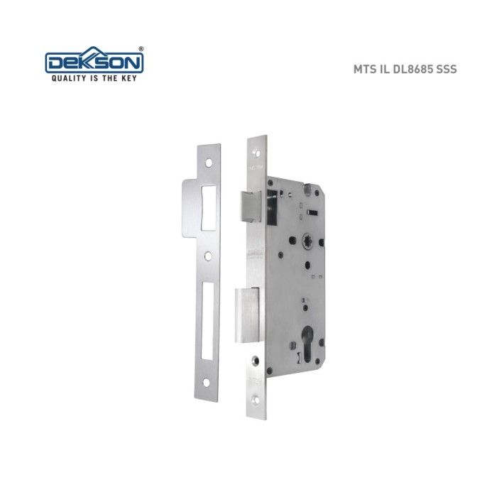 Bodi Kunci Mortise Lock Dekkson Tipe IL DL 8685 SSS (Lidah Pintu Swing ...