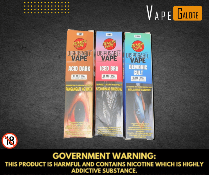 DemonVape 7000 Puffs Disposable Pod Vape | Lazada PH