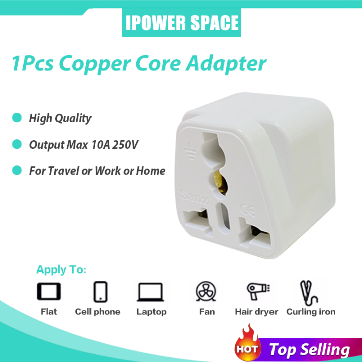 1Pcs 10A/250V Adaptor Universal Travel Adaptor China to Philippine ...