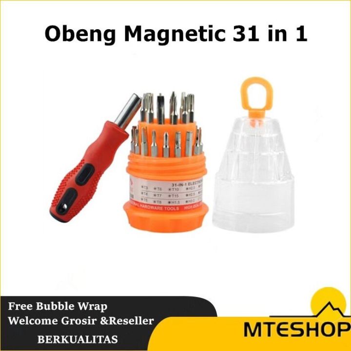 OBENG SET MULTI FUNGSI OBENG MAGNETIC | Lazada Indonesia