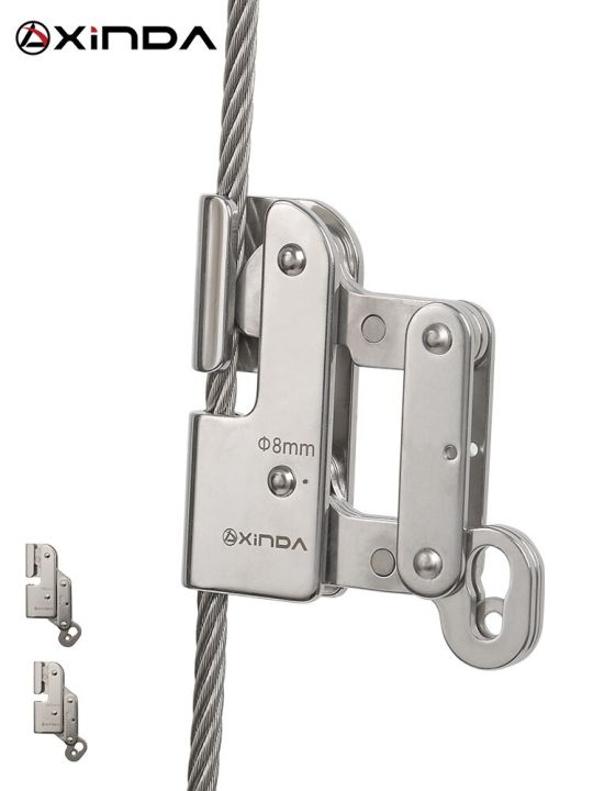 Xinda 8mm 10mm Steel Cable Fall Arrester Work At Height Rope Grab For ...