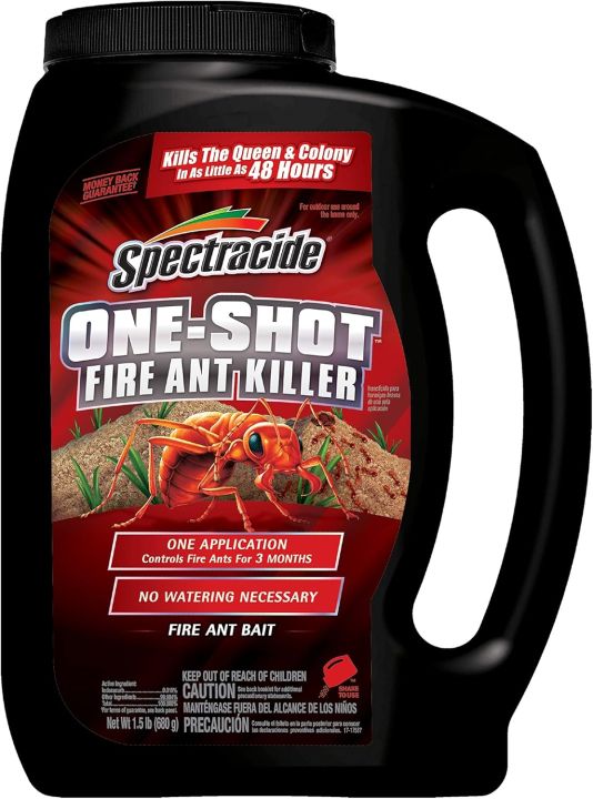 Spectracide One Shot Fire Ant Killer, Fire Ant Bait, Controls Fire Ants ...