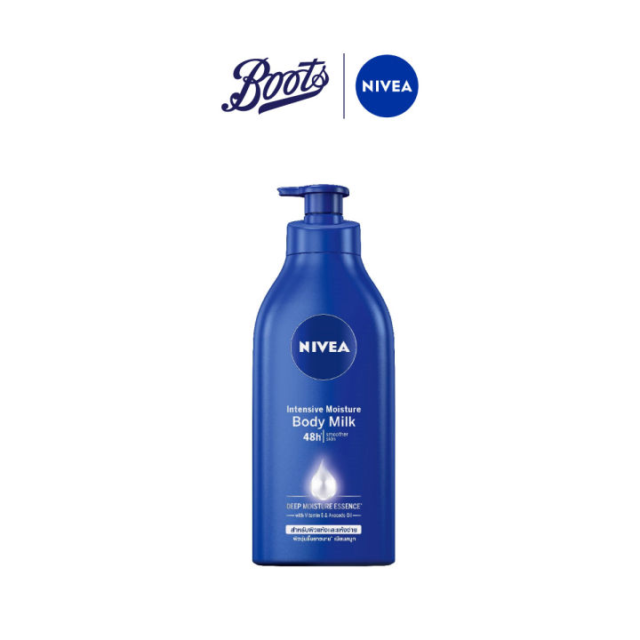 Nivea Body Milk Lotion นีเวีย บอดี้ มิลค์ โลชั่น: 600 Ml | Lazada.co.th