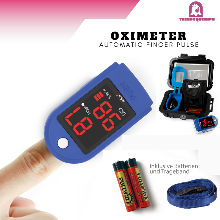 Portable Rechargeable Fingertip Pulse Oximeter for Baby - Heavy Duty ...