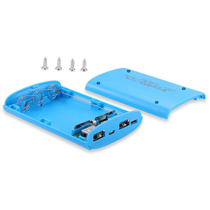 jinn MALL 3.7V 3 Slots 18650 Battery Box Case DIY Power Bank Charger ...