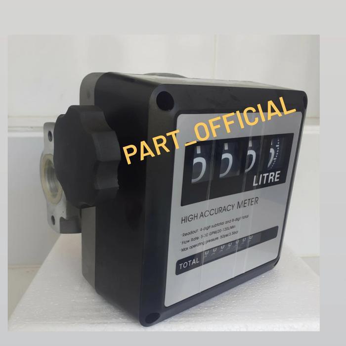 FLOW METER MANUAL 4 DIGIT SIZE 1"INCH//FLOW METER SOLAR - Skala Bobot ...