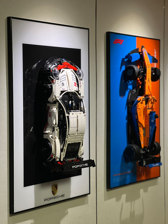 Compatible with Lego Porsche 911 Lamborghini Ferrari SP3 wall photo ...