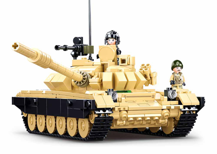 Sluban Brick T-72B3 Main Battle Tank 2 in 1 - Tank Baja - Tank Tempur ...