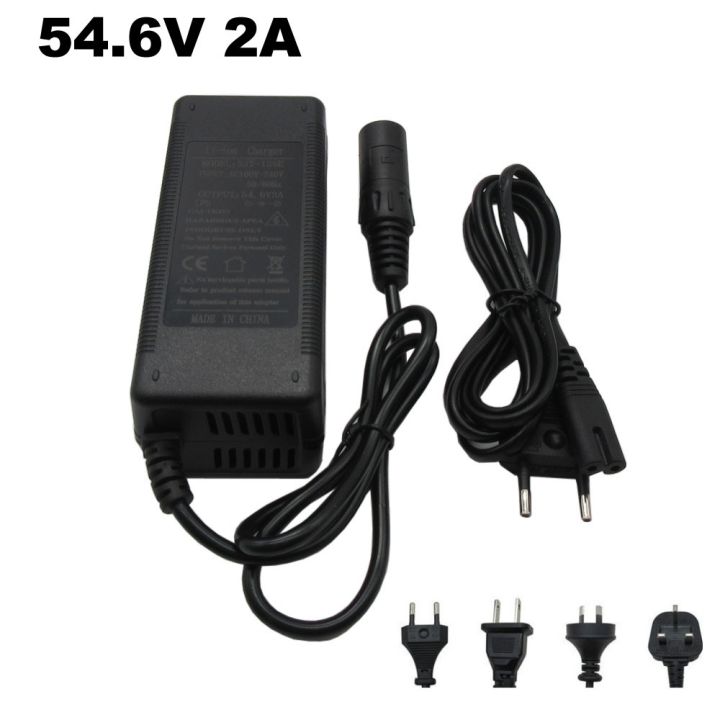 New-Original/2022﹍ 54.6V 2A Lithium E-Bike Bicycle Charger For 48 Volt 13S Li ion Ebike Scooter ...