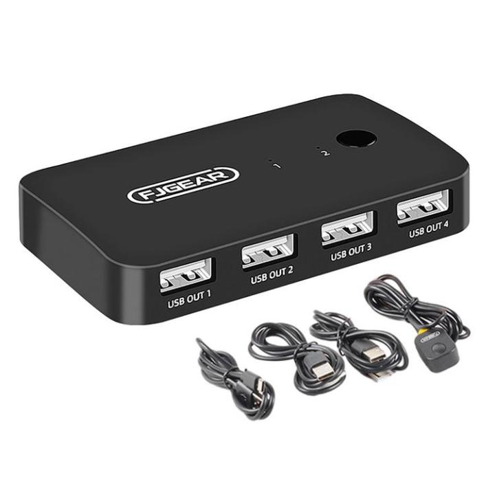 Printer Cable Splitter USB Manual Printer Scanner Switcher Box Hub ...