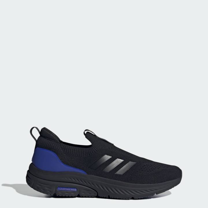 adidas Lifestyle Cloudfoam Walk Lounger Shoes Men Black ID4057 | Lazada PH