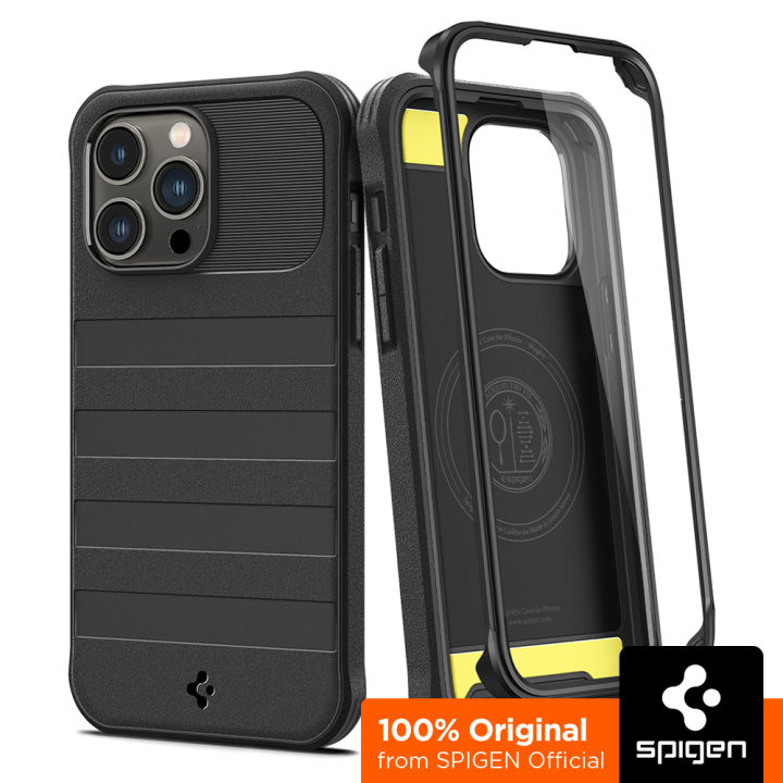 SPIGEN Case for iPhone 14 Pro Series [Geo Armor Mag Fit] Military Drop Protection with 360° Full ...