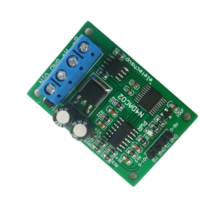 DC 12V 2CH DAC Module 0-5V 0-10V PWM to Voltage Analog Converter RS485 ...