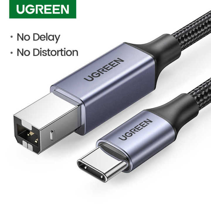 Ugreen USB C to Printer Cable Type B 2.0 for MacBook Pro HP Canon ...