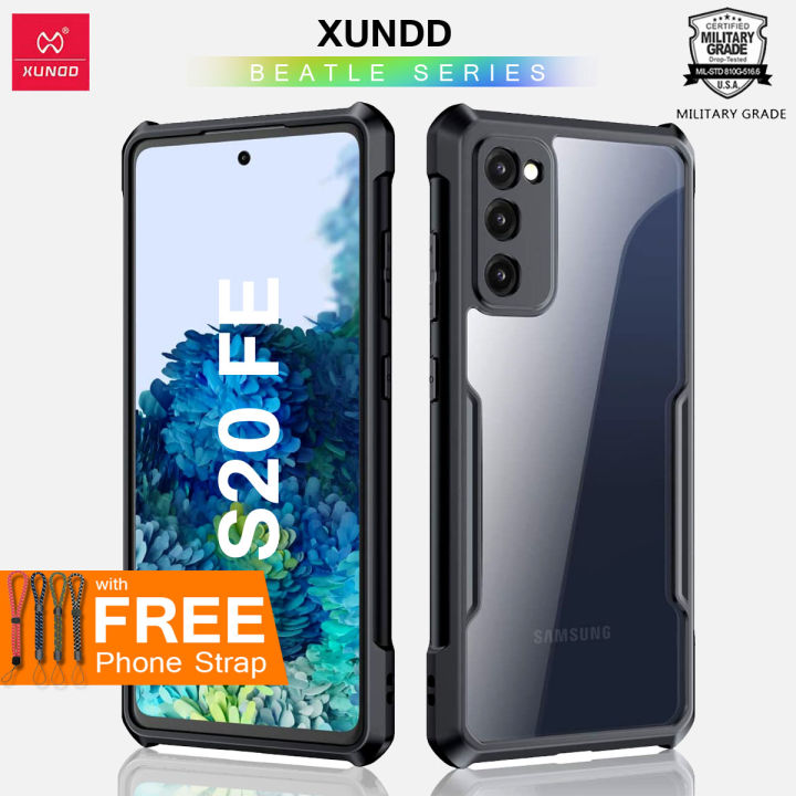 Xundd [ORIGINAL] Beatle Clear Hybrid Shock Proof Armor Case for Samsung Galaxy S20 FE / S20 FE ...