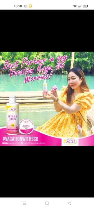 SCD Sunblock Cream Tint Sachet (30g) w/ FREEBIES (SPF 30) | Lazada PH