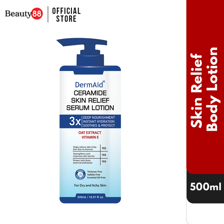 Dermaid Ceramide Skin Relief Body Lotion - 500ml | Lazada PH