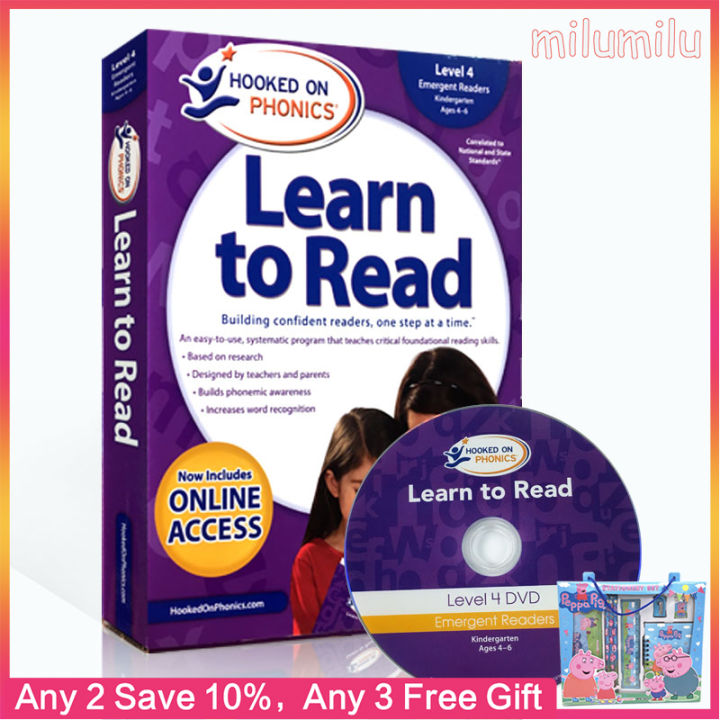 Hooked on Phonics Learn to Read - Level 4 DVD Funny story picture book ...