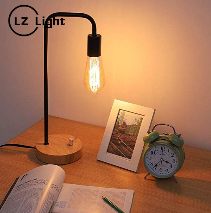 Study Table Lamp Table Lamps Dimmable Bedside Lamp Desk Lamp Industrial ...