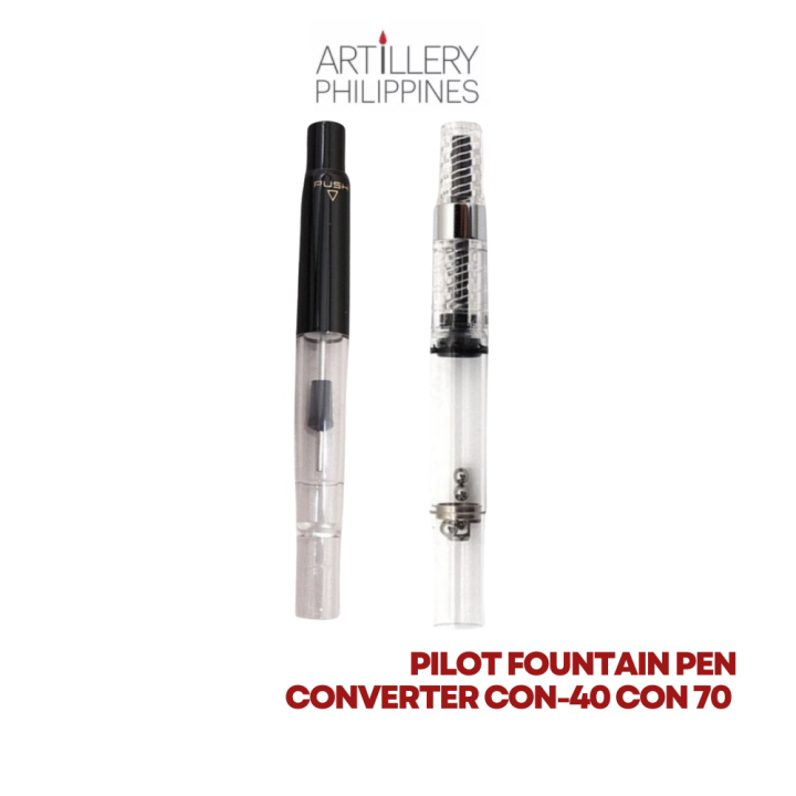 Pilot Fountain Pen Converter [CON-40 CON-70] [Kakuno, Justus 95, Custom ...