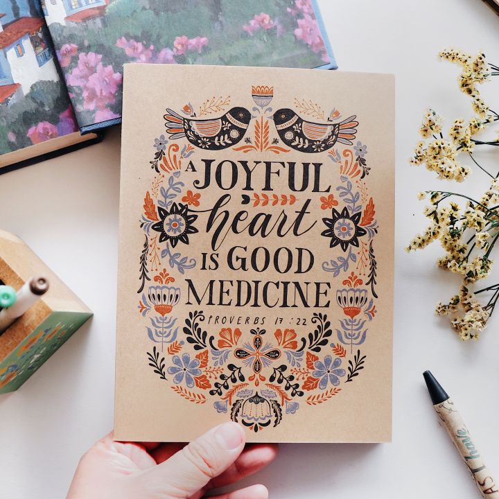 Papemelroti Large Colored Notebook | Inspirational Bible Verse ...