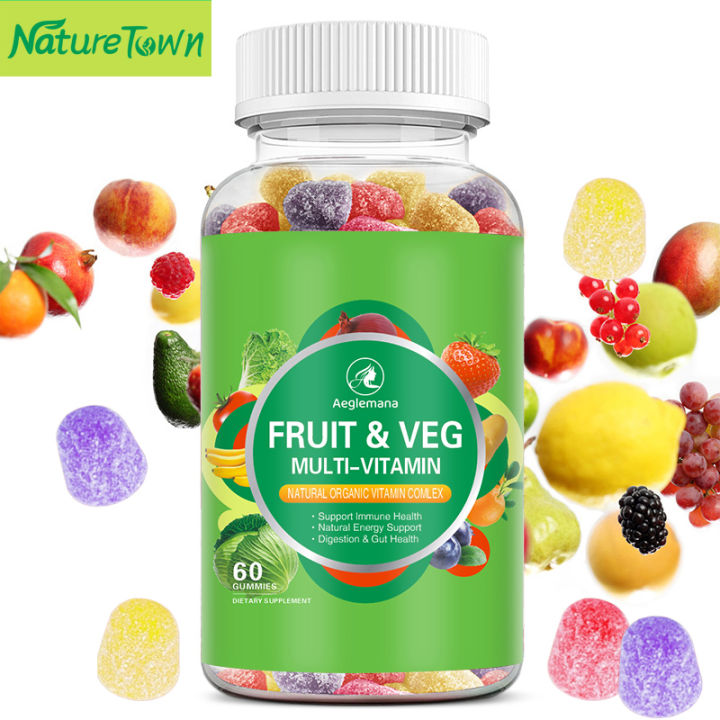 NatureTown Complex Vitamin Gummy VC.VB .VE.B6.B12 Multi-vitamin complex ...