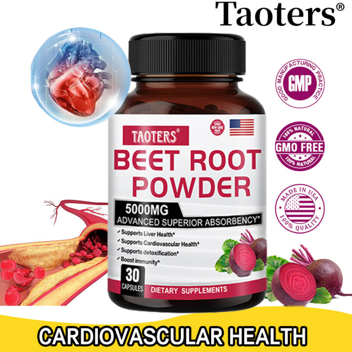 Beetroot Supplement - 5000 mg - Supports liver health - Supports ...