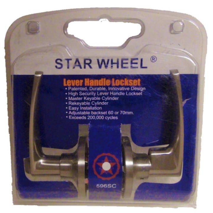 Star Wheel Lever Handle Lockset | Lazada PH