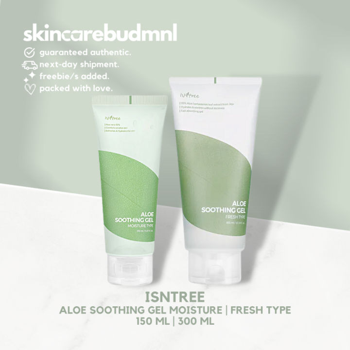 ISNTREE Aloe Soothing Gel (Moisture Fresh) 150 ml 300 ml by ...