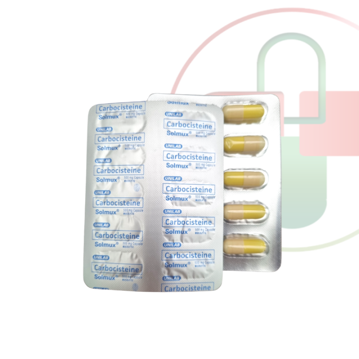 Solmux Forte 500mg Capsule by 10 | Lazada PH