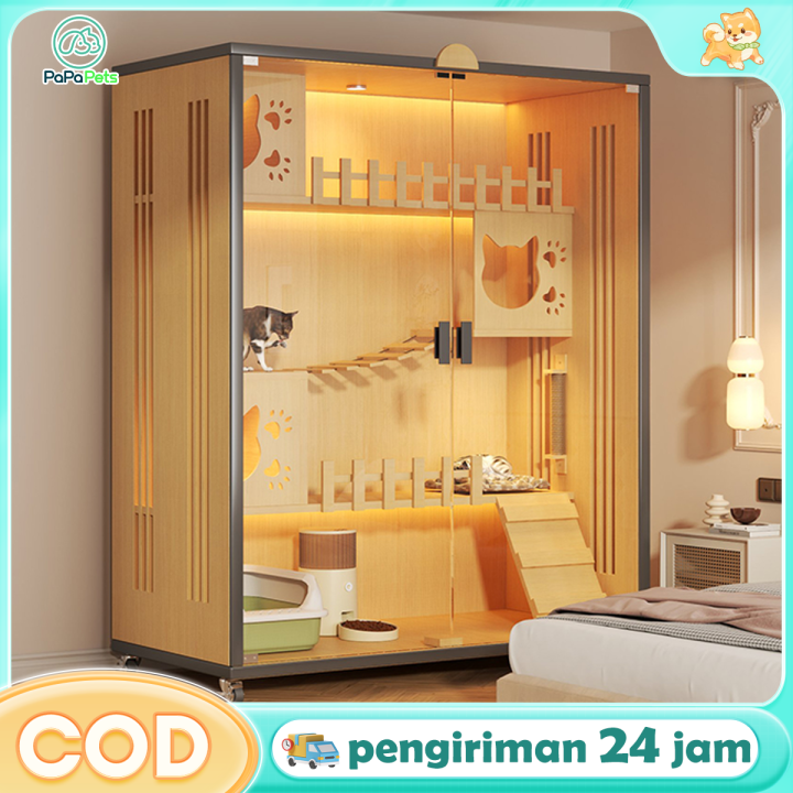 Cat Tower Premium Rumah Kucing Cat Condo Mainan Rumah Kucing Cat Rumah ...