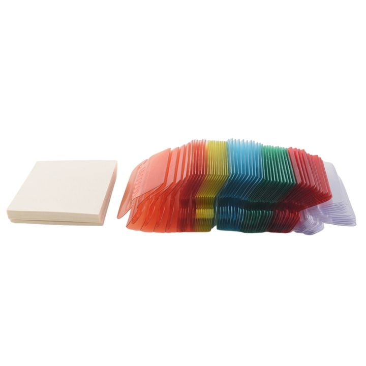 60 Pcs 2 Inch Hanging Folder Tabs and 120 Grids Inserts for Quick ...